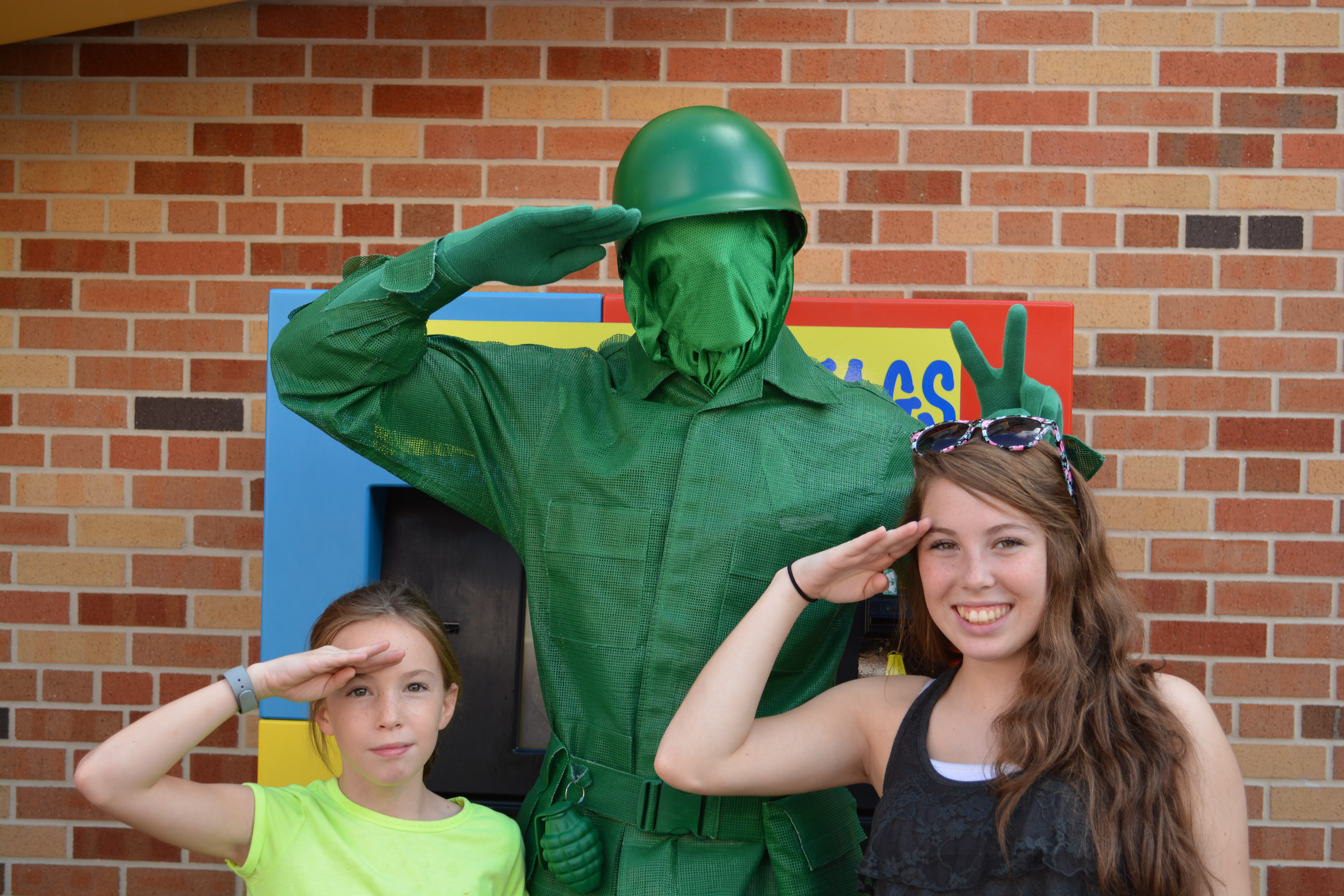 Walt Disney World Hollywood Studios Characters Green Army Man ...