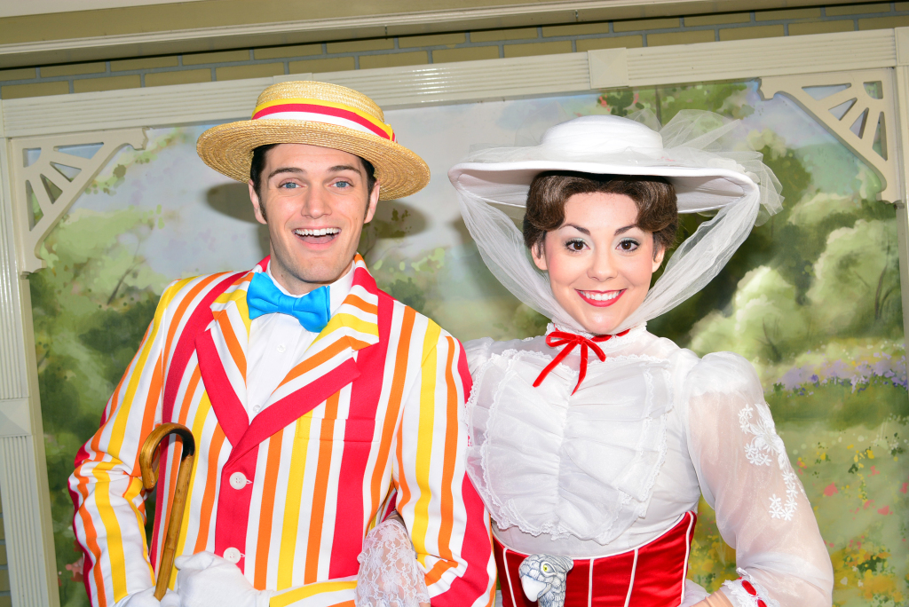 Walt Disney World Magic Kingdom Bert and Mary Poppins Valentines Day ...