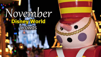 Disney World Crowd Calendar November 2020 – KennythePirate.com