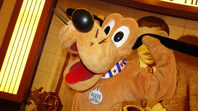 Pluto as Patriot on July 4th onboard Disney Fantasy - KennythePirate.com