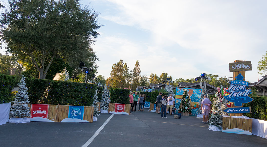 Complete Review of the Disney Springs Christmas Tree Trail with over 70 ...