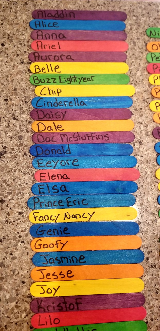 Sight Word Game Popsicle Sticks – KennythePirate.com