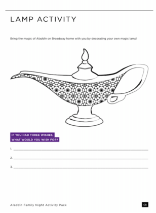 “Aladdin” the Broadway Musical Activities and Entertainment ...