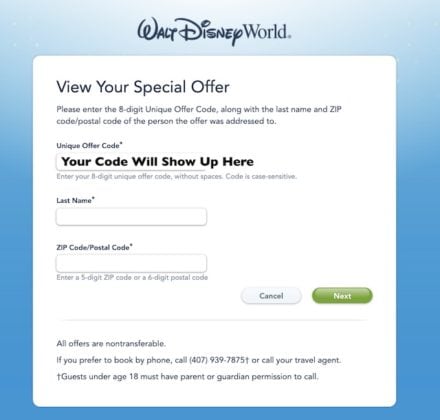 PIN Code Offers Being Sent to Walt Disney World Guests - KennythePirate.com