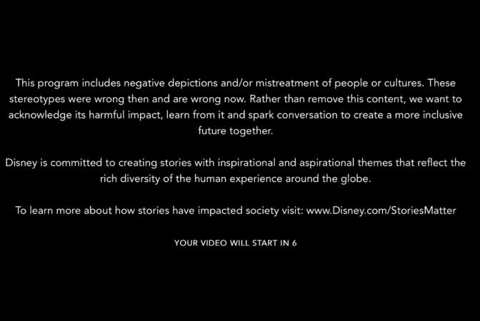 Disney+ Removes Certain Films with Content Warnings from Child Profiles ...