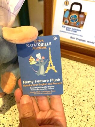 New Remy Plush Is Truly the Best Toy Now At Disney World ...