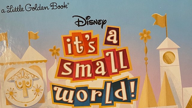 Take a Peek Inside the New Little Golden Book for it's a small world ...