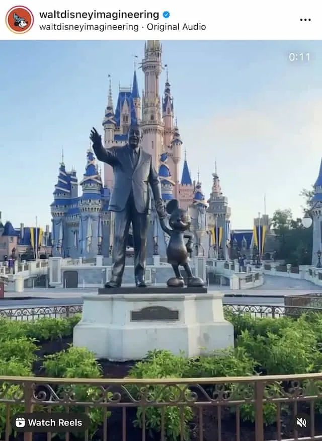 Iconic Disney refurbishment is now complete for the 50th Anniversary ...