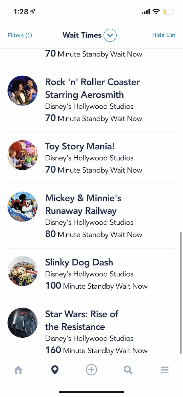 See the incredibly high wait times at Disney World right now ...