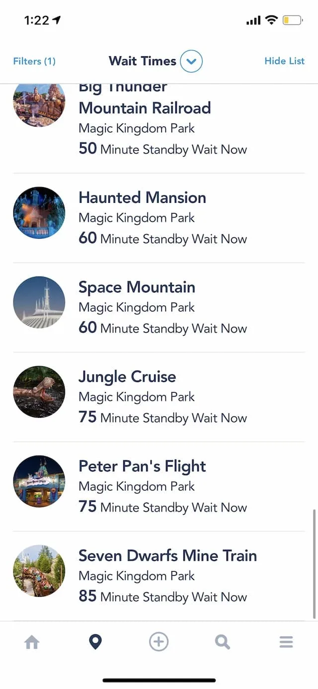 See the incredibly high wait times at Disney World right now ...
