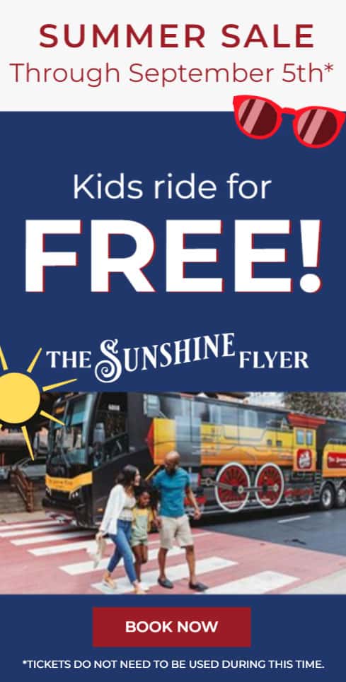 Sunshine Flyer Ad August 2022 – KennythePirate.com
