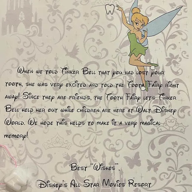 Magic for Children Who Lose Teeth in Disney World – KennythePirate.com