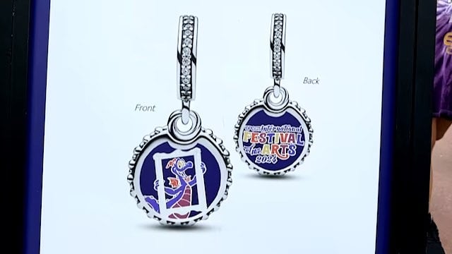 Epcot 2024 festival arts figment Pandora charm - KennythePirate.com