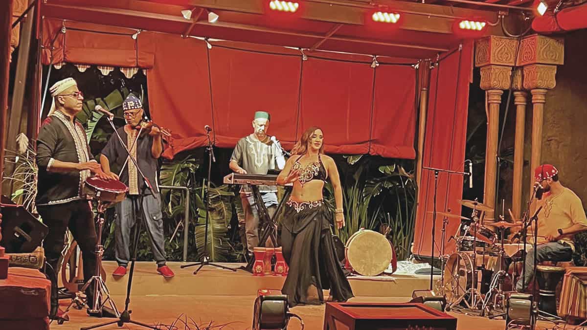 epcot morocco world showcase performer band belly dancer ...