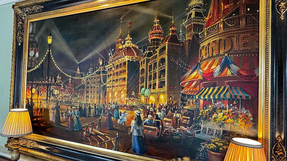boardwalk resort painting - KennythePirate.com