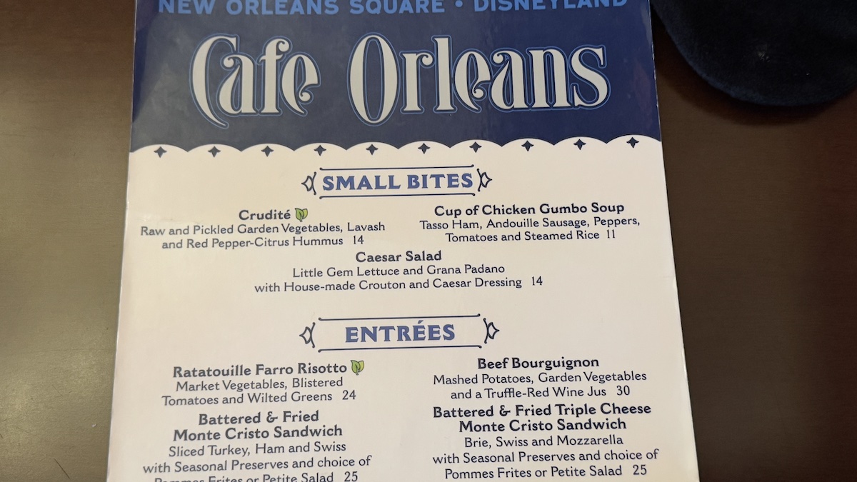 Cafe Orleans Menu – KennythePirate.com
