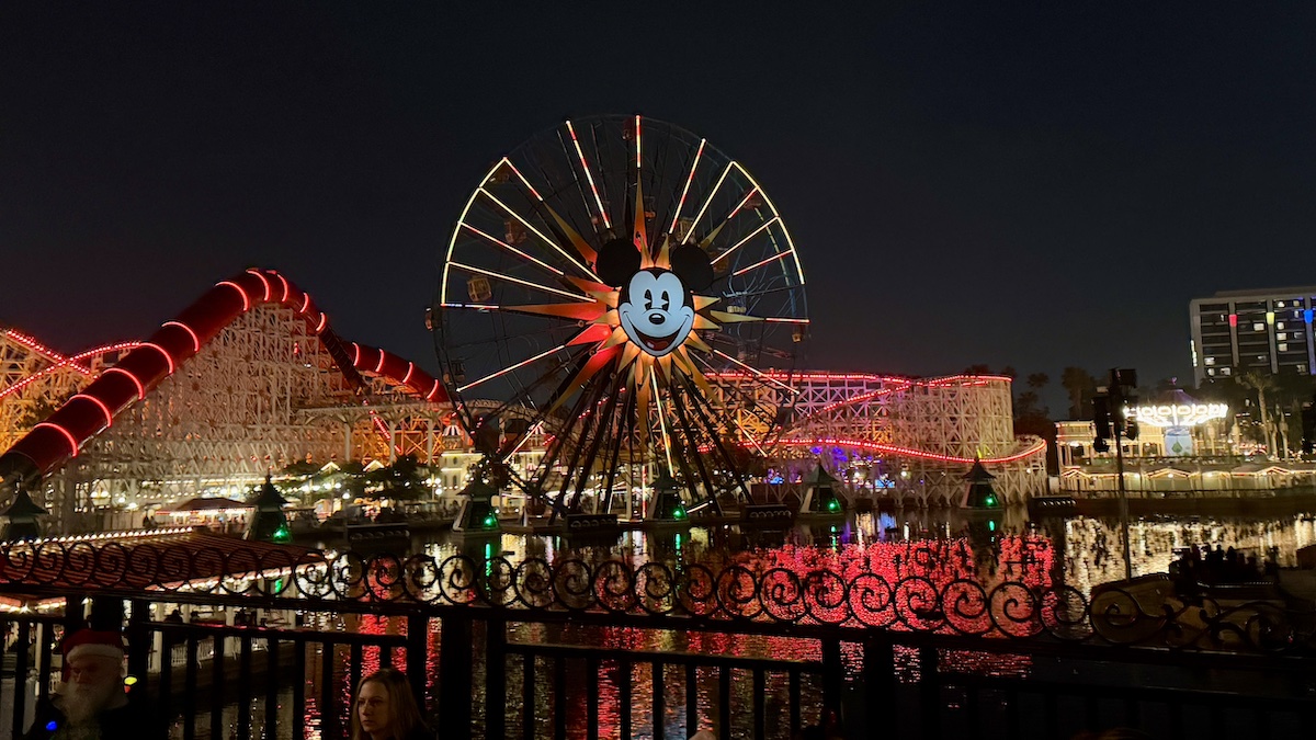 Disney California Adventure Pixar Pier at Night Pal Around Wheel ...