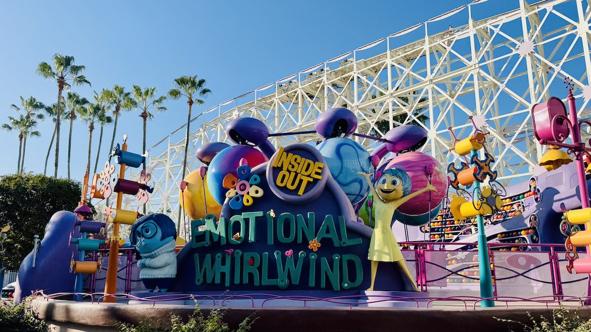 Insideout Emotional Whirlwind DCA DIsneyland – KennythePirate.com