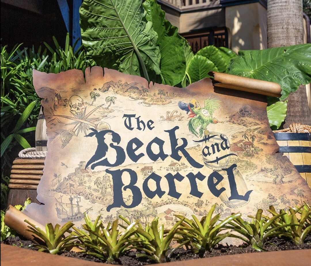 First Look At Magic Kingdom's Beak and Barrel - KennythePirate.com