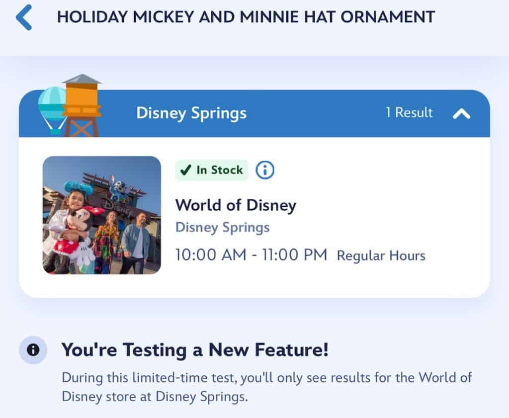 Disney Testing a New Feature on the My Disney Experience App ...