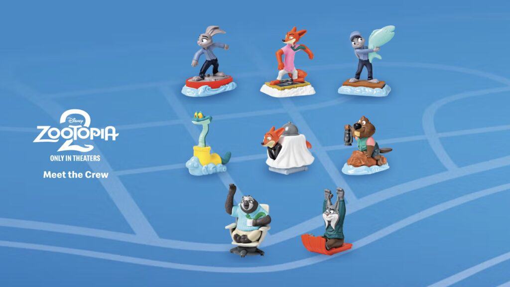 New Zootopia Happy Meal Toys Arrive at McDonald's - KennythePirate.com